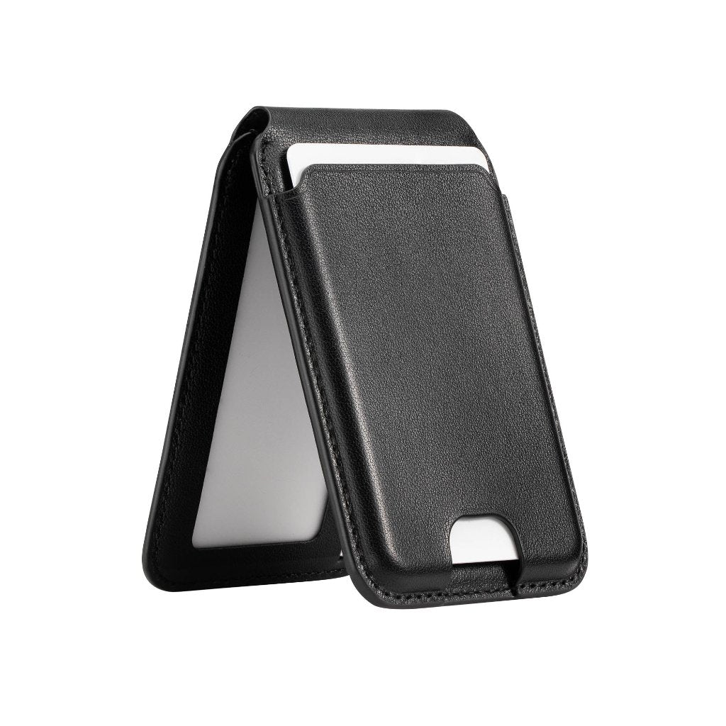 MagSafe Compatible Wallet - Timeless Luxe - Obsidian Black
